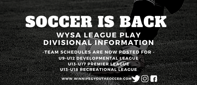 Winnipeg Youth Soccer Association powered by GOALLINE.ca